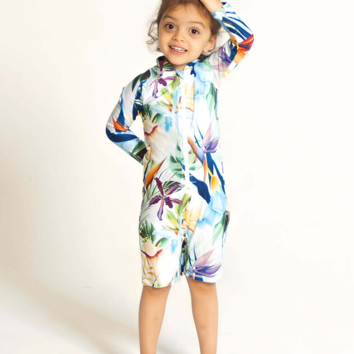 Bird of Paradise Kids Body Suit - Sandbar Swimwear