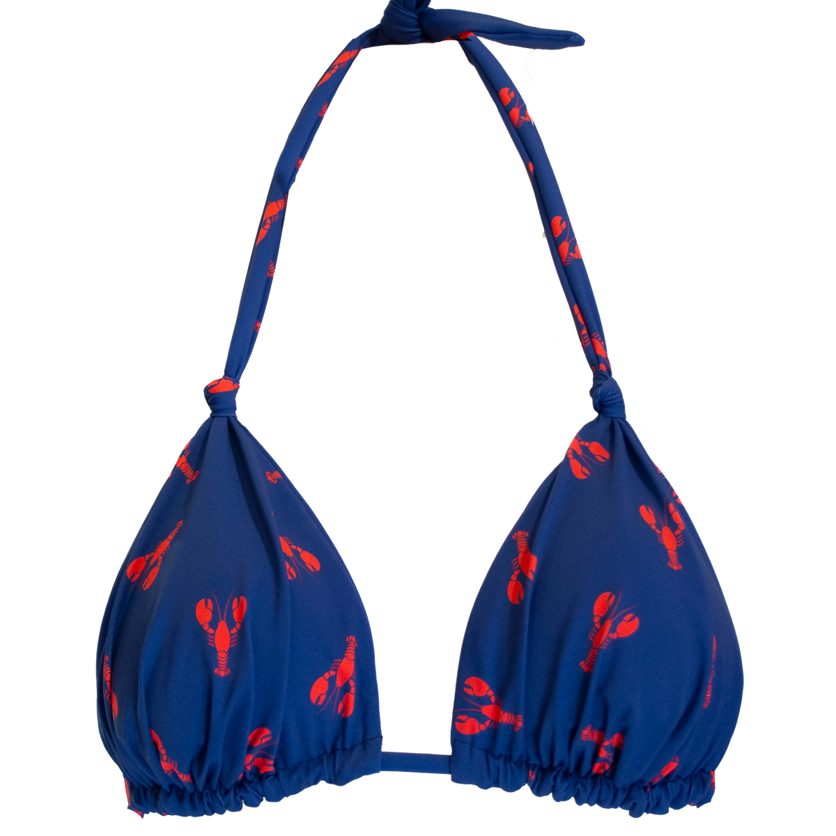 Red Lobster Womens Triangle Bikini Top - Sandbar Swimwear